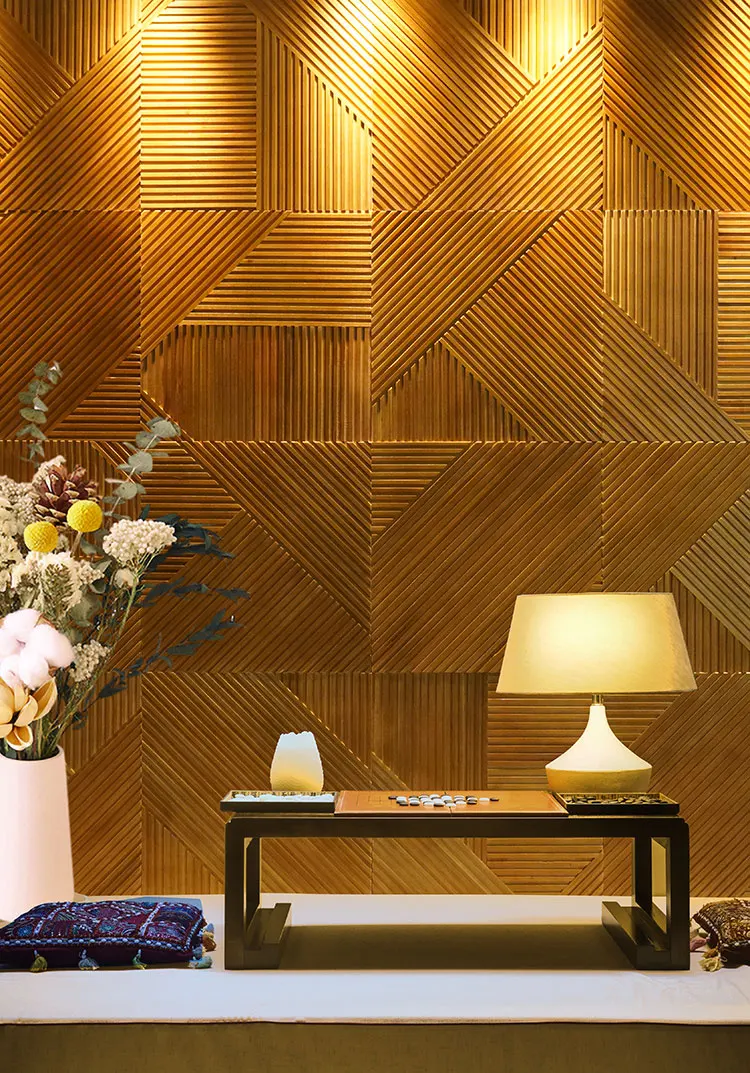 3D Wood Panel Decorative Wall Sheets for Interior & Exterior