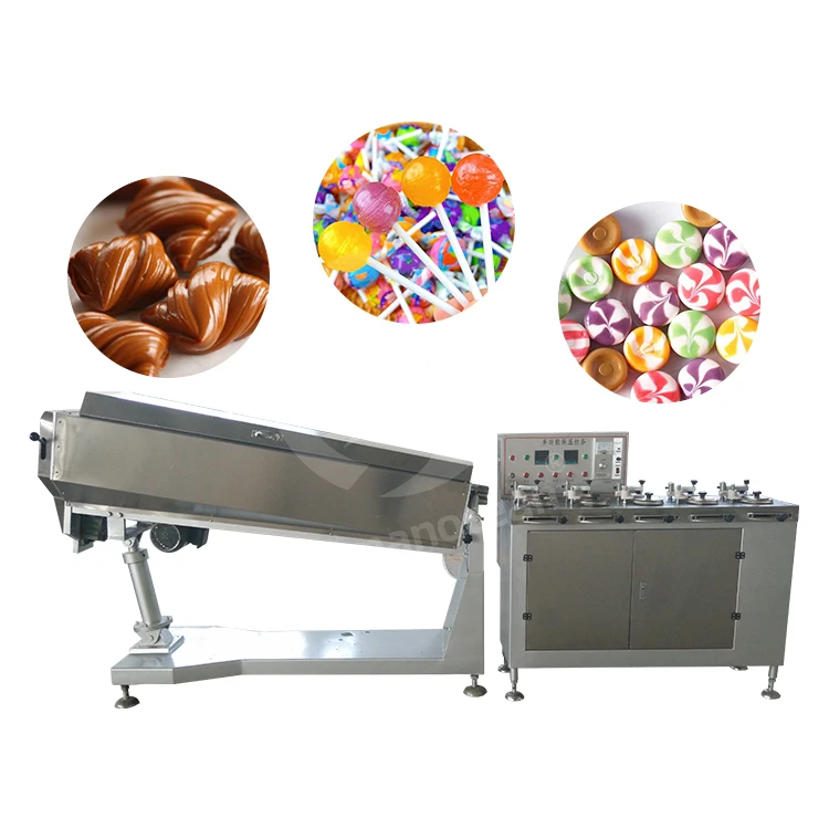 OCEAN Sweet Candy Lollipop Batch Roller Rope Sizer Machine Sour Hard ...