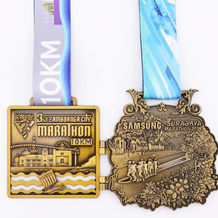 Medal Manufacturer Design Custom Metal Marathon 5k Running Finish ...
