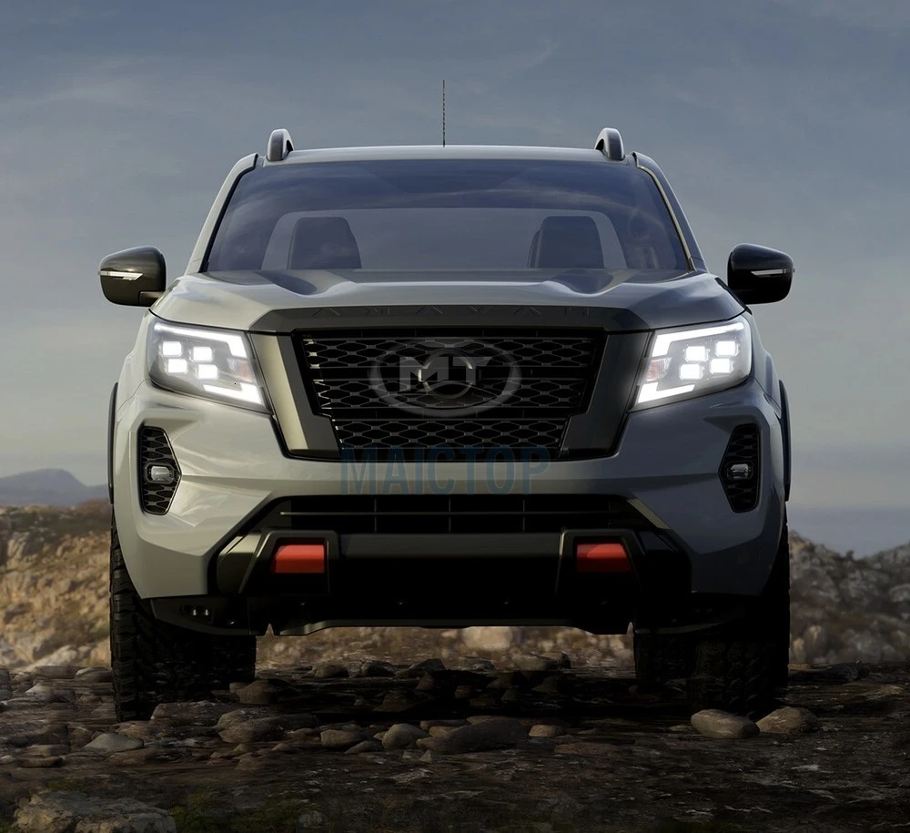 Maictop Car Front Bumper Facelift Kit Bodykit For Navara Np300 2016 ...