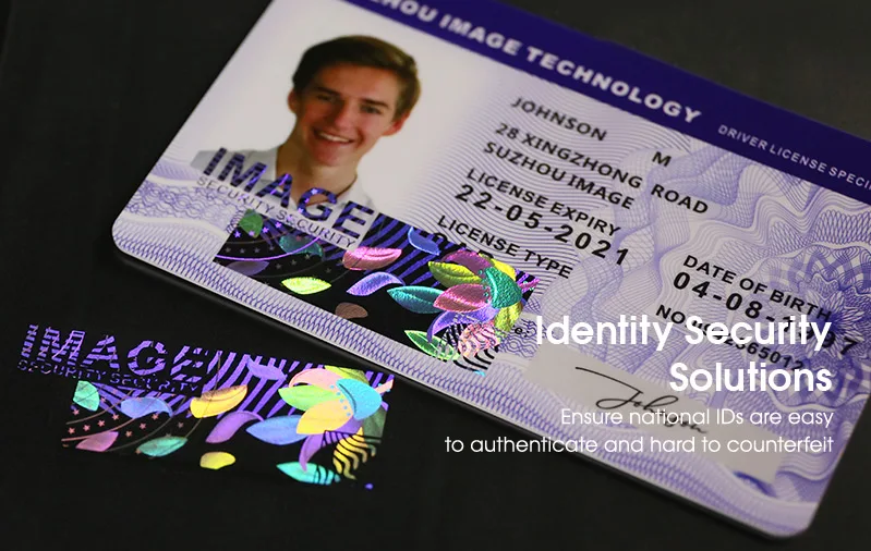 Custom Printed PVC Hologram ID Card for Identity Protection