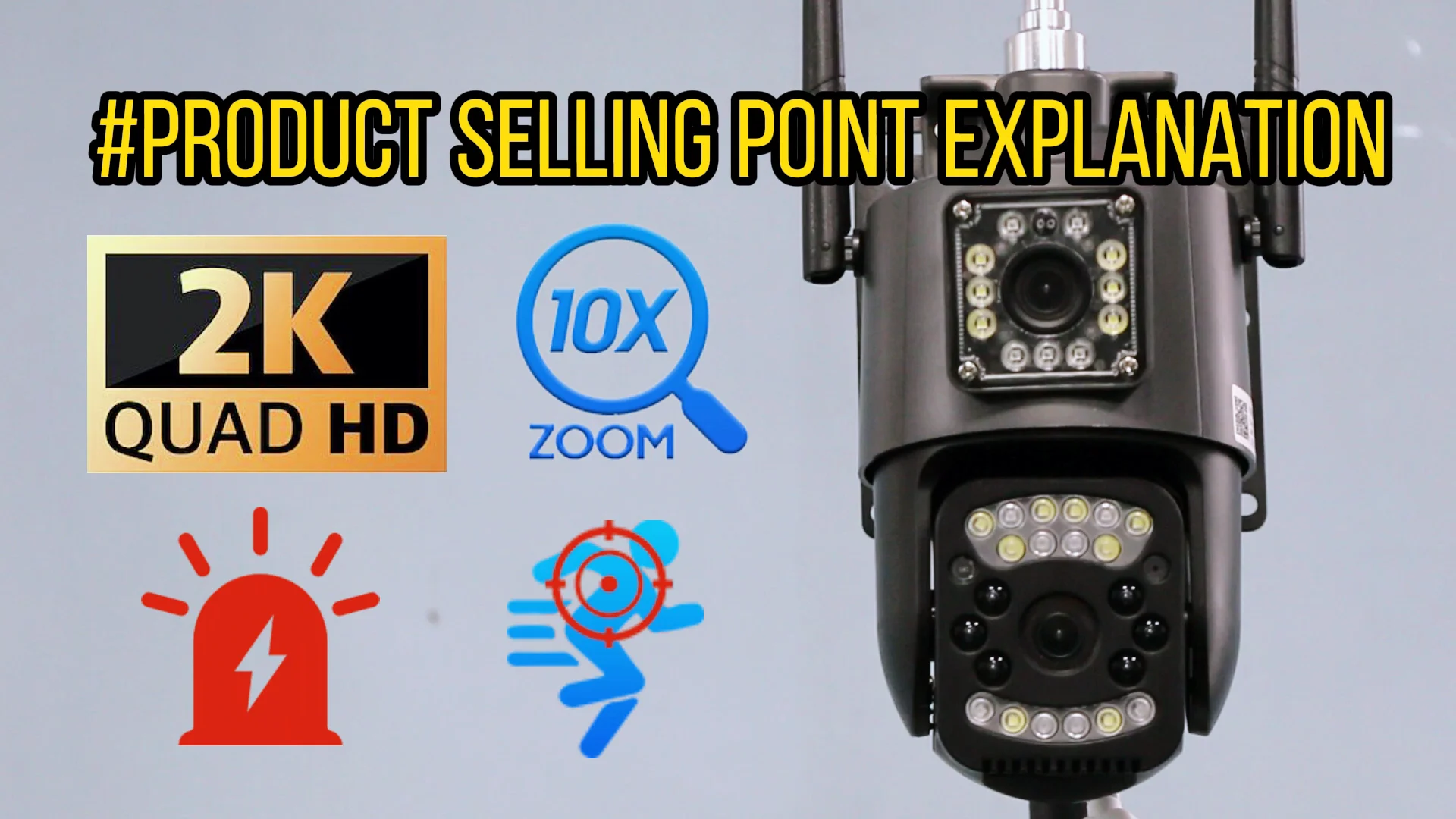 Levofast 10x Zoom Auto Human Tracking Linkage Alarm 4k Dual Lens 8mp ...