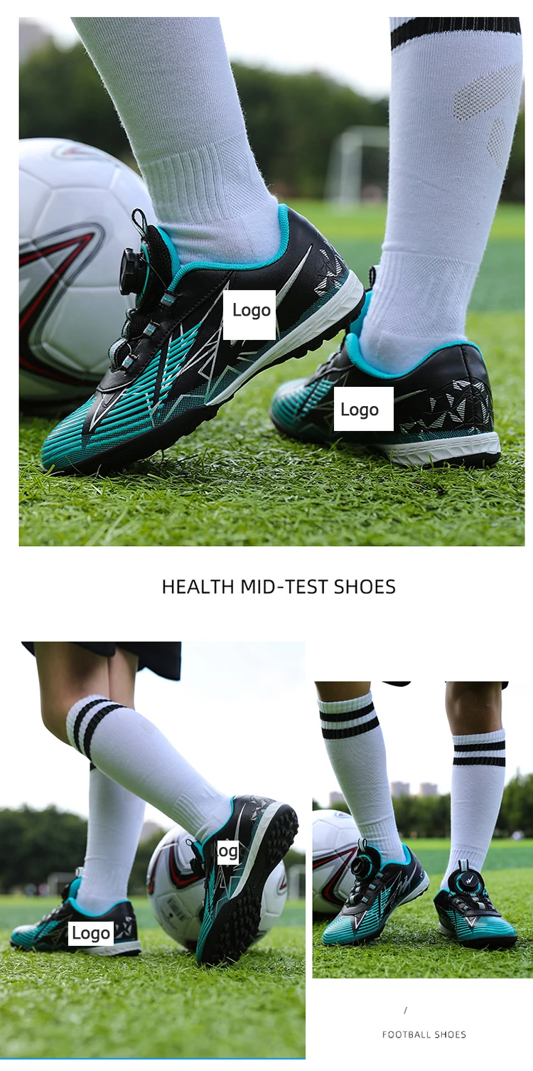Bulk Wholesale High Quality Swivel Button Children's Football Shoes ...