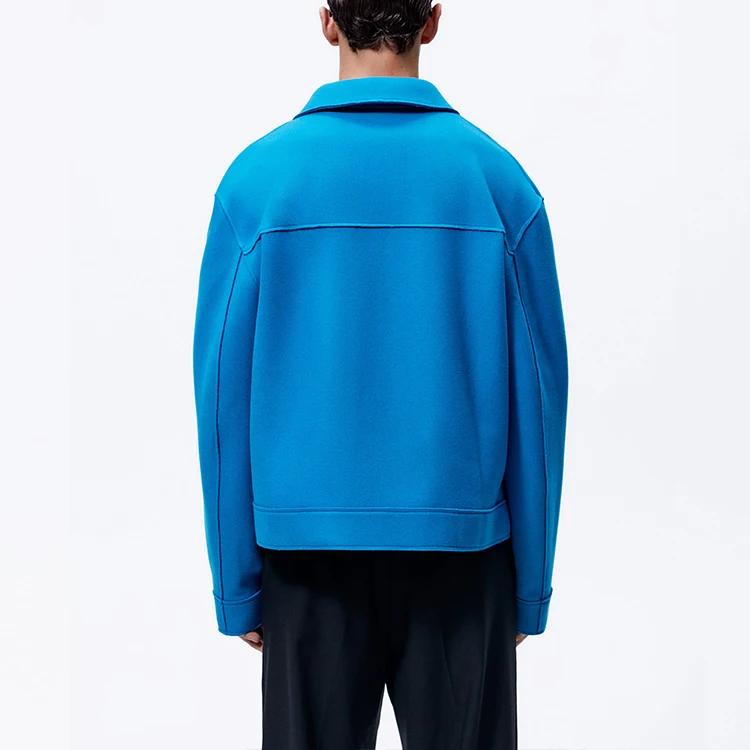 OEM High Quality Casual Single Button Pocket Design Long Sleeve Solid ...