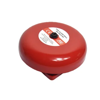 Asenware Conventional Fire Alarm Bell 24v 12v 220v 6inch Fire Bell ...