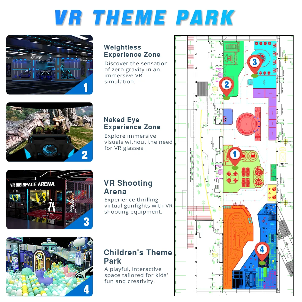 Attractions 2 Seats Mini Dual-Seat Self-Service VR Game Machine for VR ...