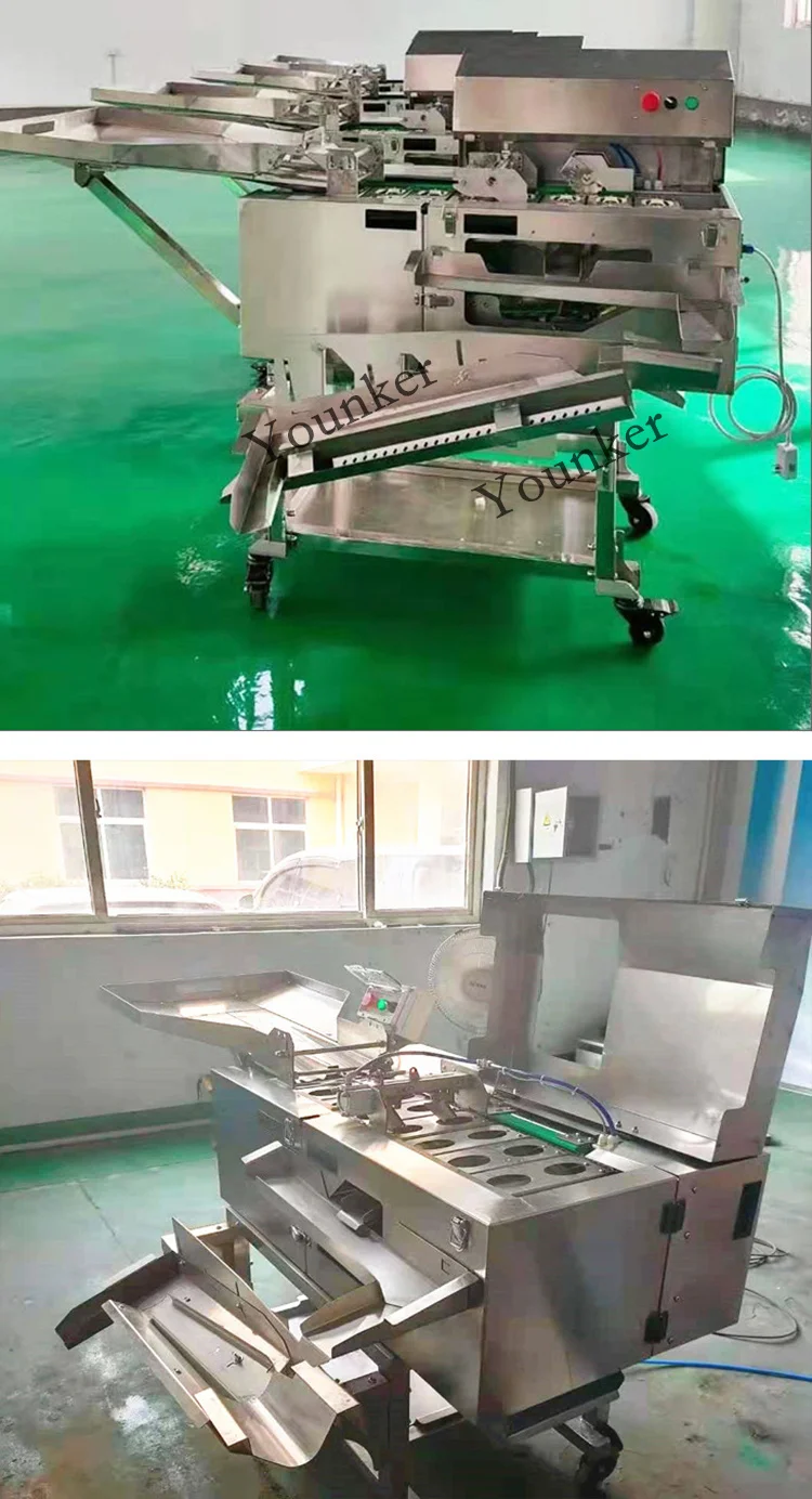 Egg Shell Breaker Machine Egg Yolk White Separator Machine Duck Eggs ...