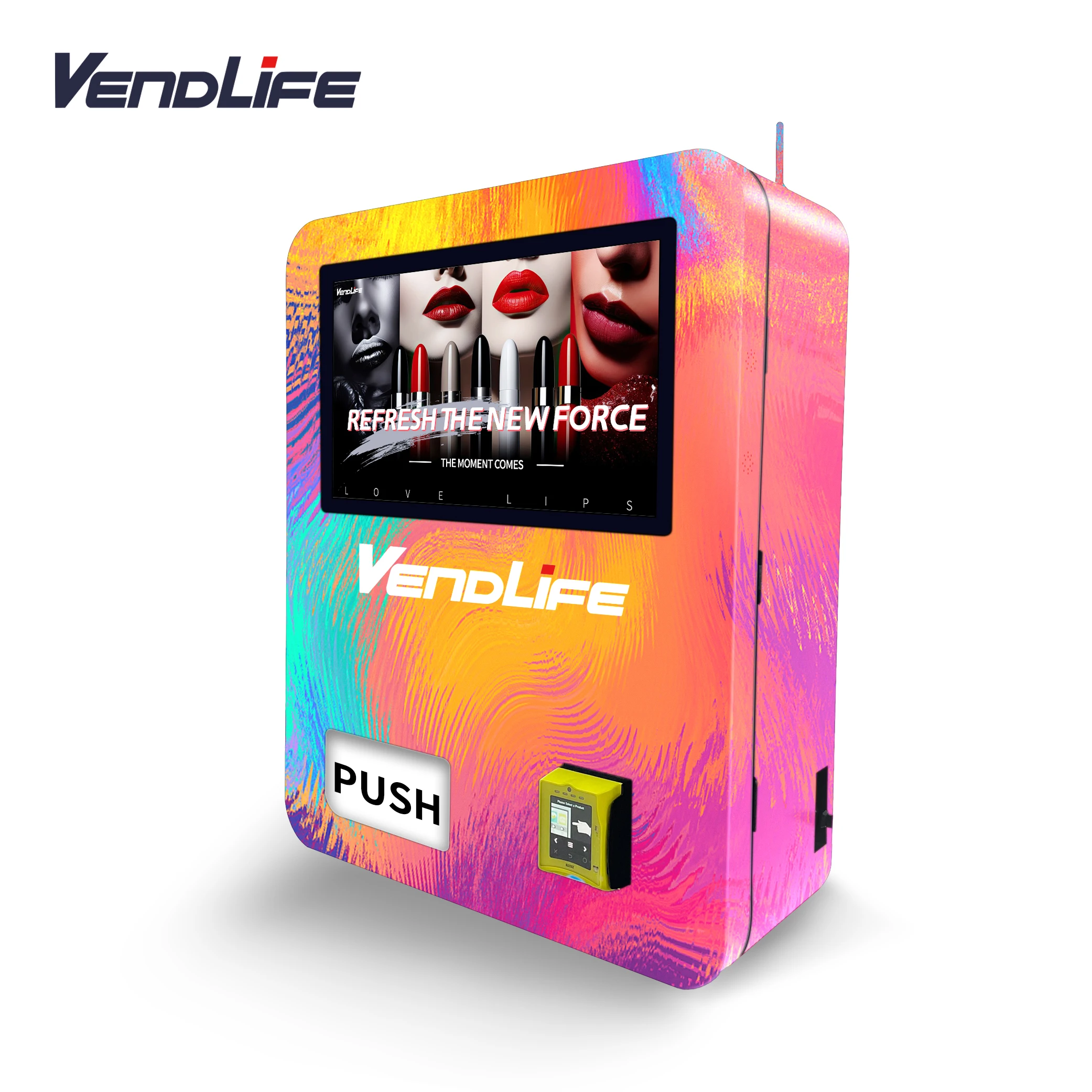 Automatic Bulk Table Top Vending Fragrance Perfume Machine For Vapers ...