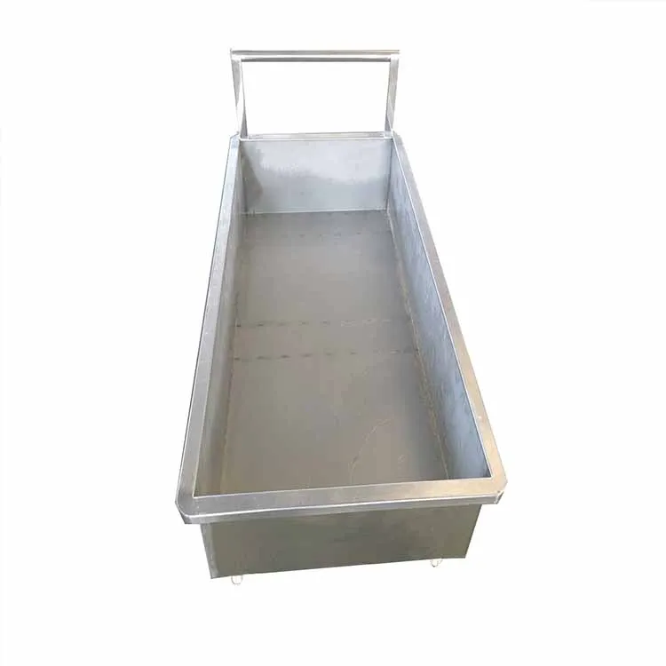 Big Load Capacity Hand Push Trolley Stainless Steel Push Dough Trolley ...