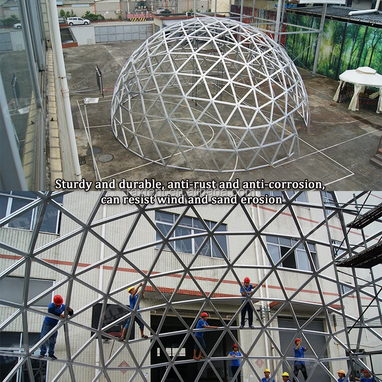 6M7M Geodesic Dome for Luxury Glamping - Durable & Stylish