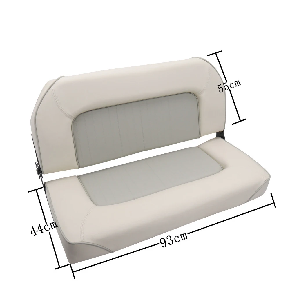 White Soft Waterproof Air Ride Seat Wise Captains Chair Drop Down ...