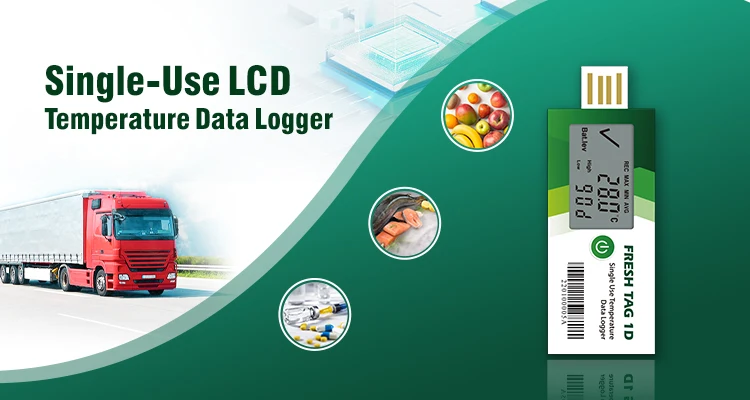Fresh Tag 1D Data Logger Temperature Usb Single Trip Temperature Single ...
