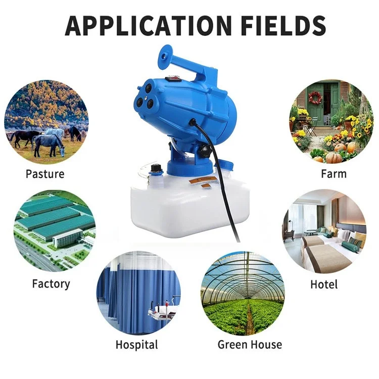 4L Portable Electrical Ultra Low Volume Mist Sprayer Cold Fogger ...