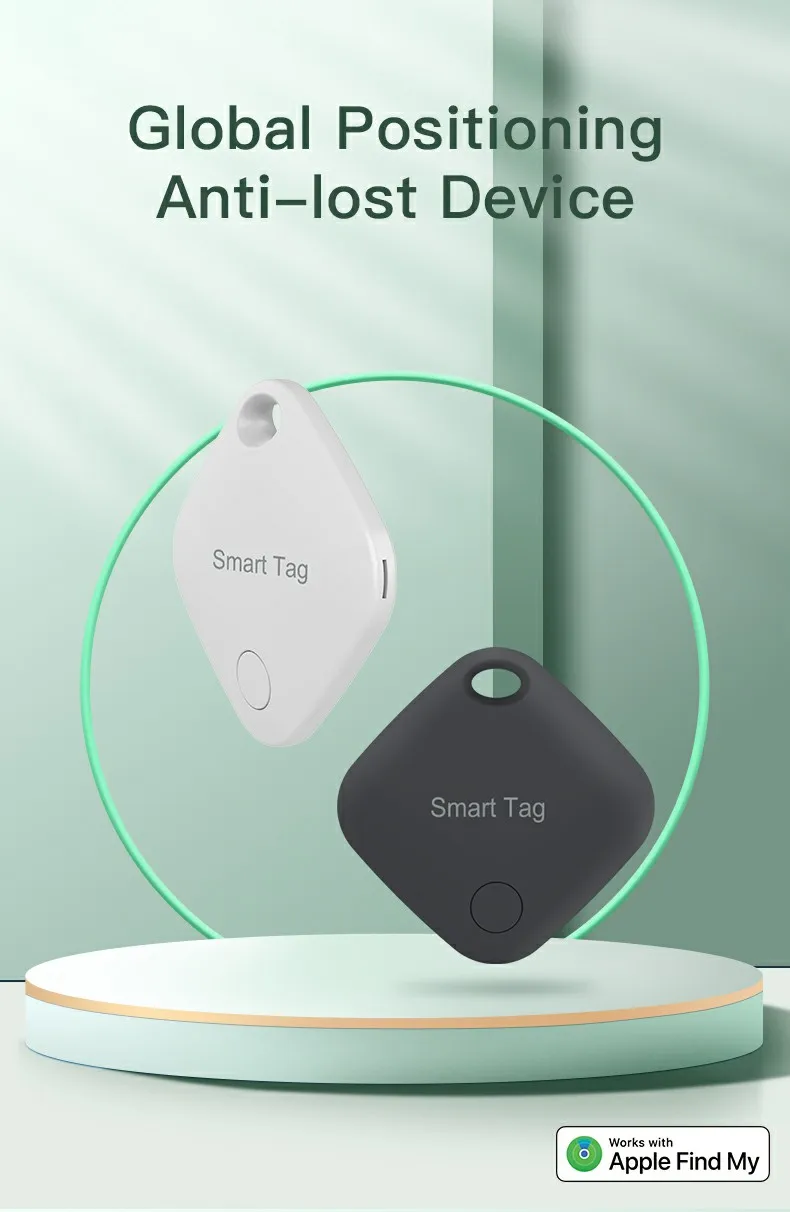Mfi Certified Airtag Wholesale Custom Logo Smart Tag Key Finder Locator ...