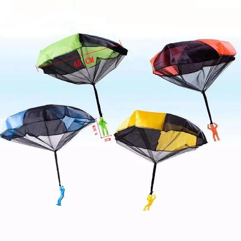 Samtoy Cheap Children Outdoor Play Paratrooper Mini Free Hand Throwing ...