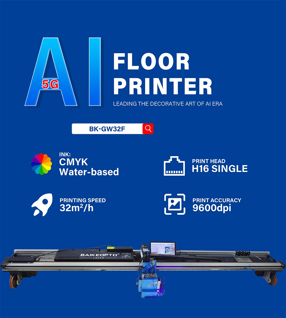 Factory Direct Ground 3D Art Printing Machines Price for Wallpaper ...