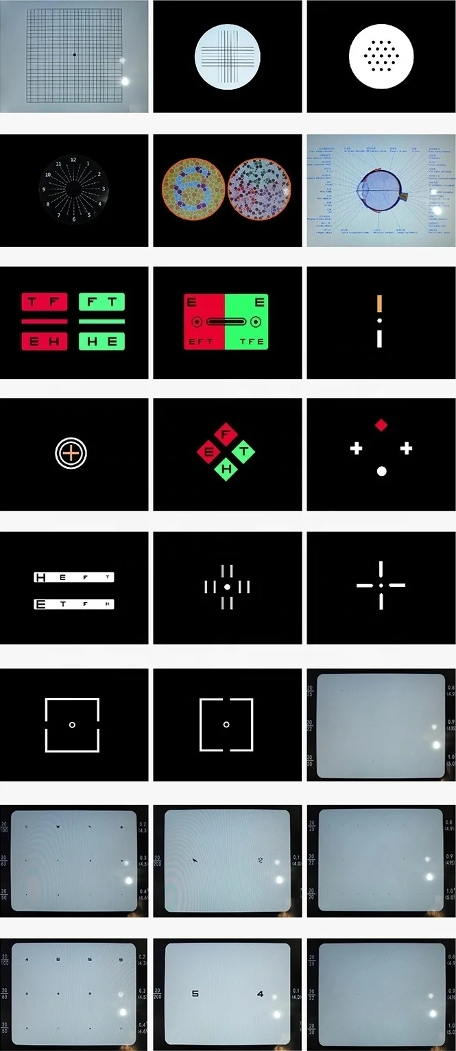 SHTOPVIEW EYE TEST CHART OPHTHALMIC EQUIPMENT LCD VISUAL CHART VC-1 ...