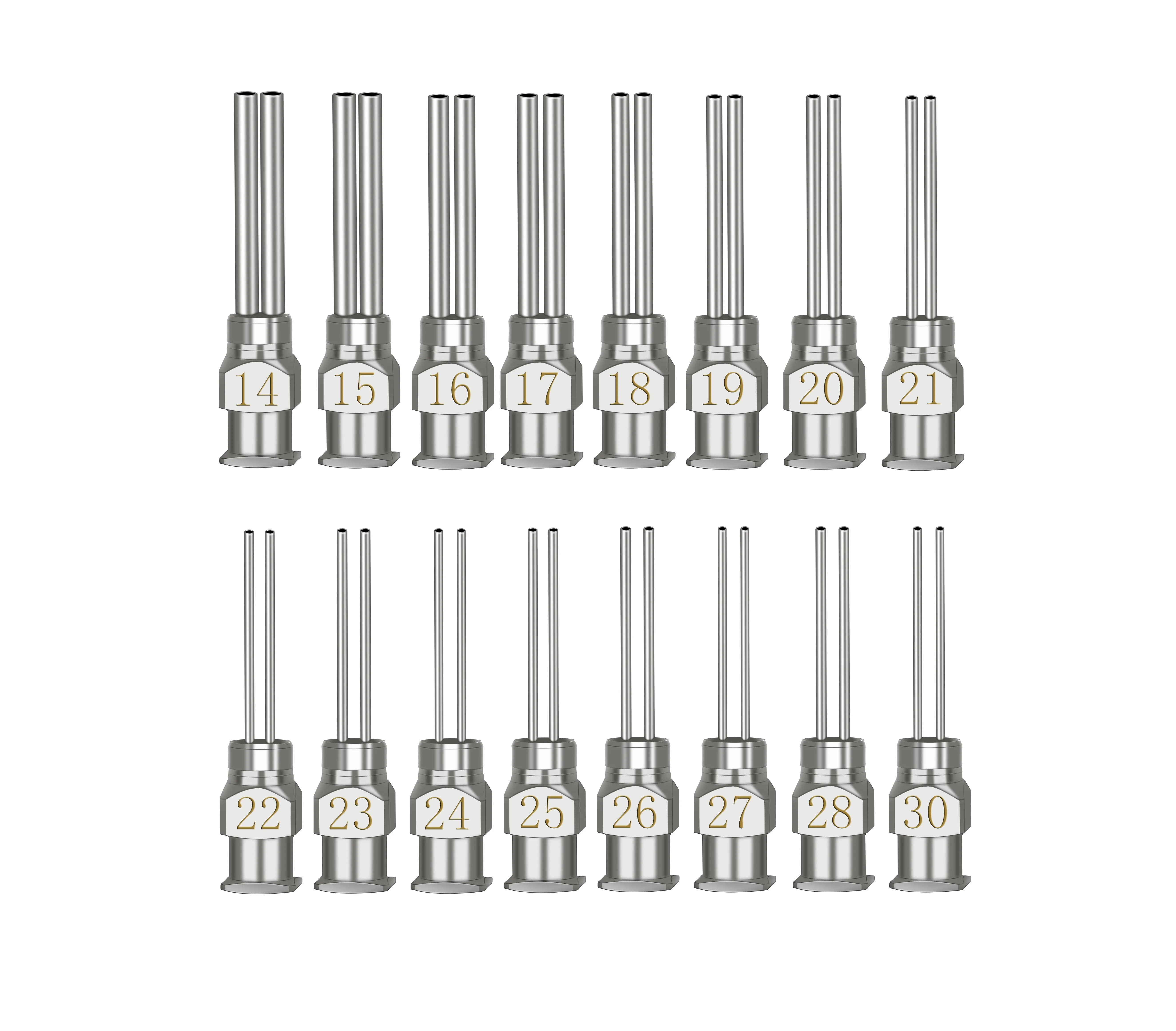 1 1/2-inch Double-tube Metal Needles High Precision Double-tube ...