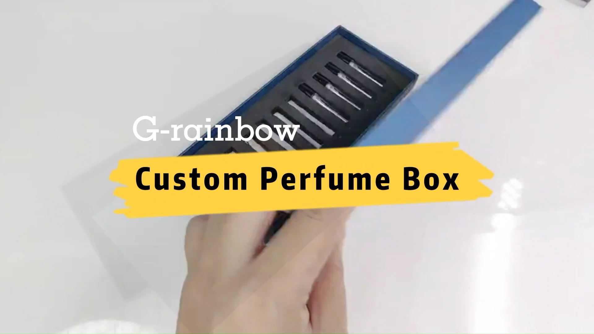 Perfume Sample Bottle Gift Set Storage Packaging Fragrance Tester Box ...