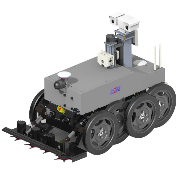 Autonomous Solar Panel Inspection Robot For Rooftop & Desert Pv ...