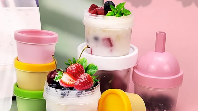 Wholesale Frosted Tiramisu Dessert Container Pastry Packaging Dessert ...