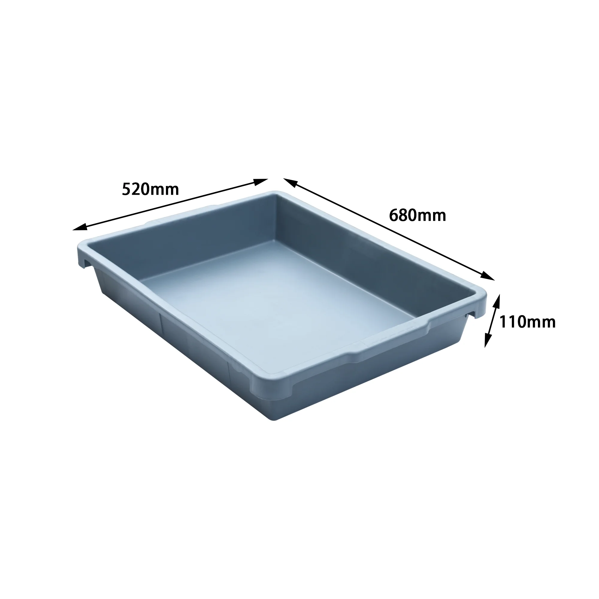 QS Solid Large Plastic Luggage Storage Tray for Airports - Customizable ...