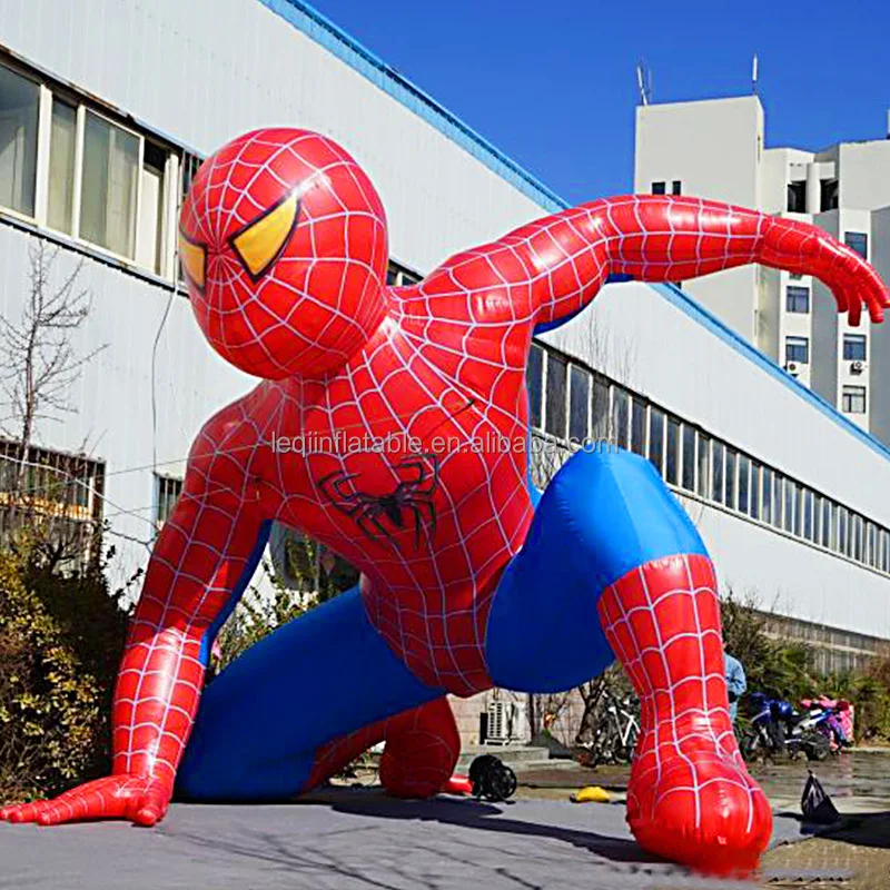 4m/5m Giant Inflatable Spiderman Cartoon Characters Advertising ...