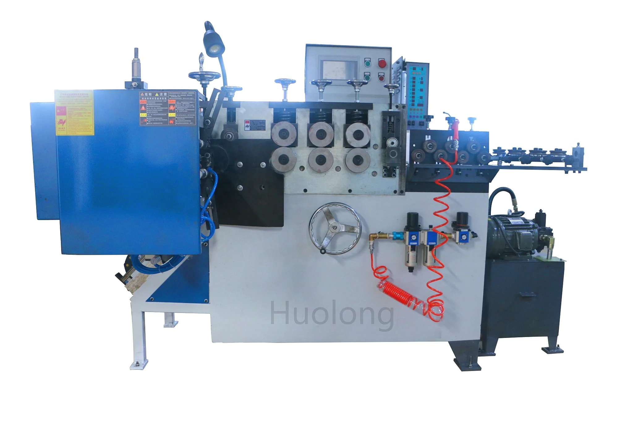 Automatic Ring Roll Wire Forming Making Machine with Butt Welding ...