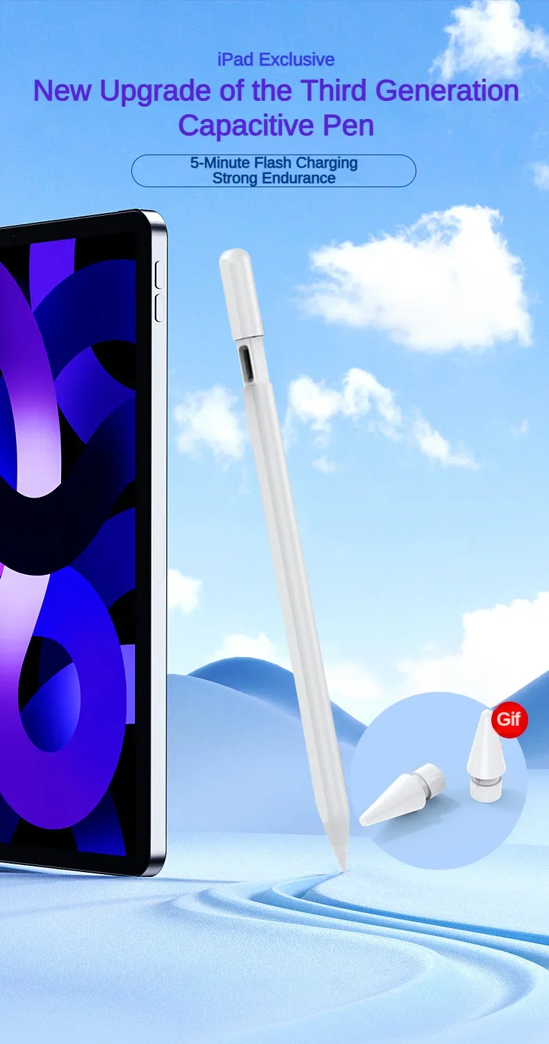 Miegoo Coostart Three Generation Capacitor Pen For Apple Pencil Anti ...