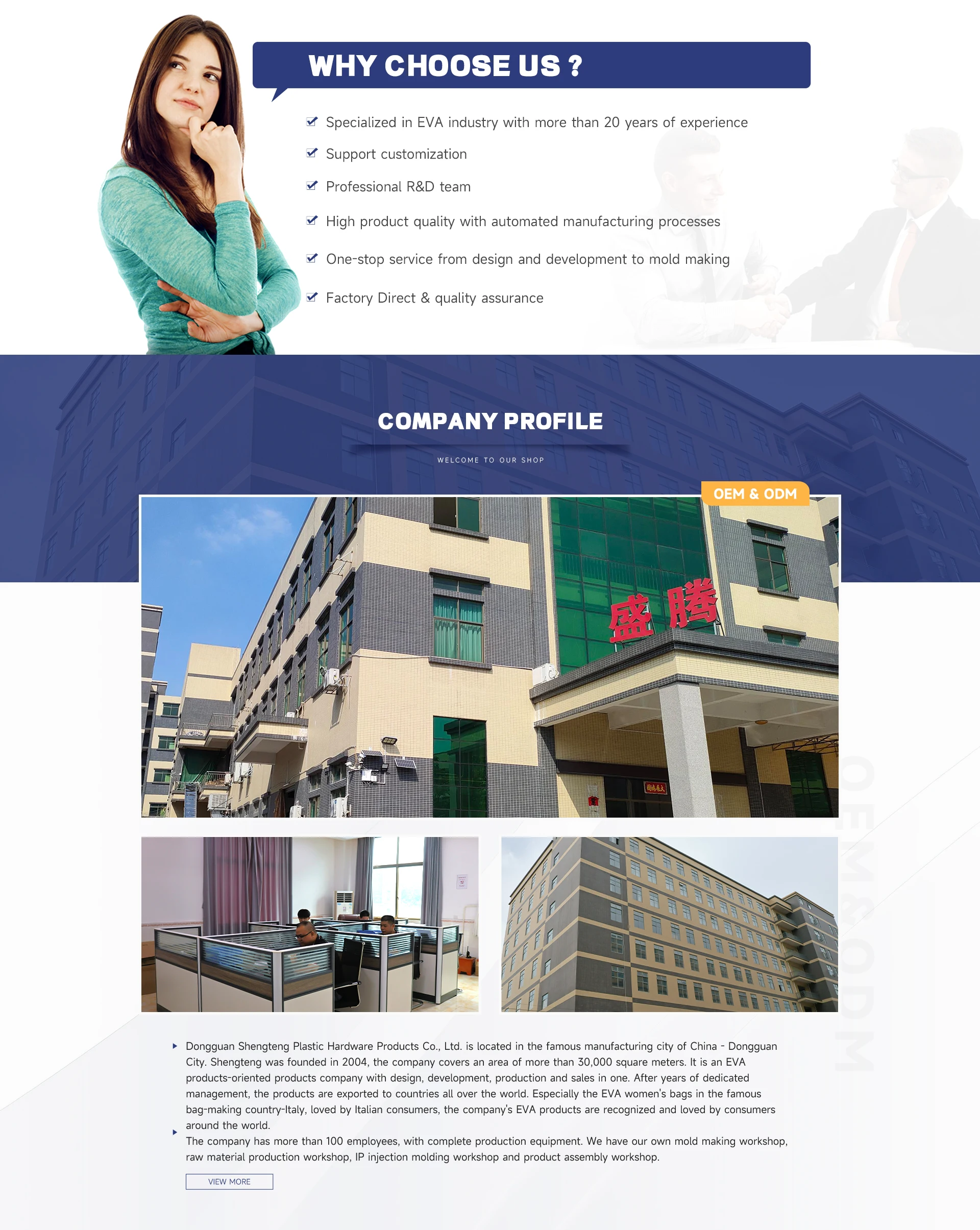 Company Overview - Dongguan Shengteng Plastic Hardware Products Co., Ltd.