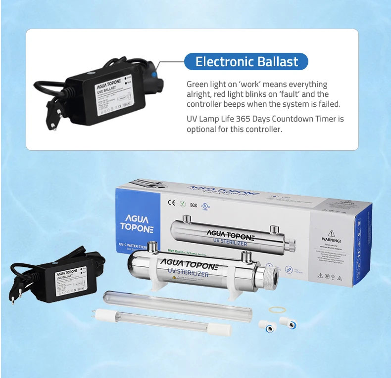 Agua Topone 6w Aqua Uv Clarifiers - Buy Uv Clarifier,Aqua Uv Sterilizer ...