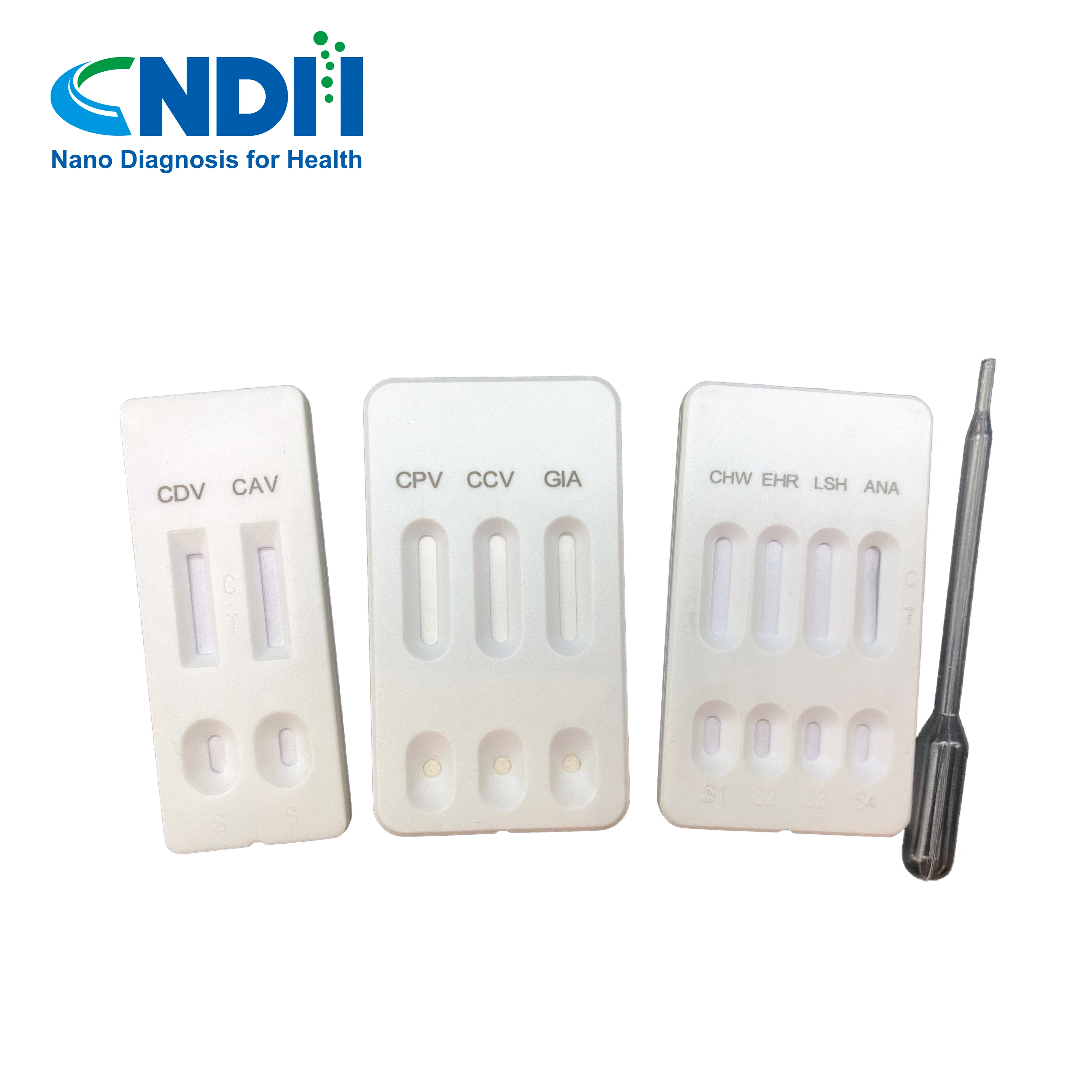 Veterinary Product Canine Disease Rapid Diagnostic test Kit CPV CCV GIA ...