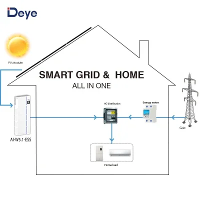 Deye All in One Solar Inverter Lifepo4 Battery Stackable ess 5kw ...