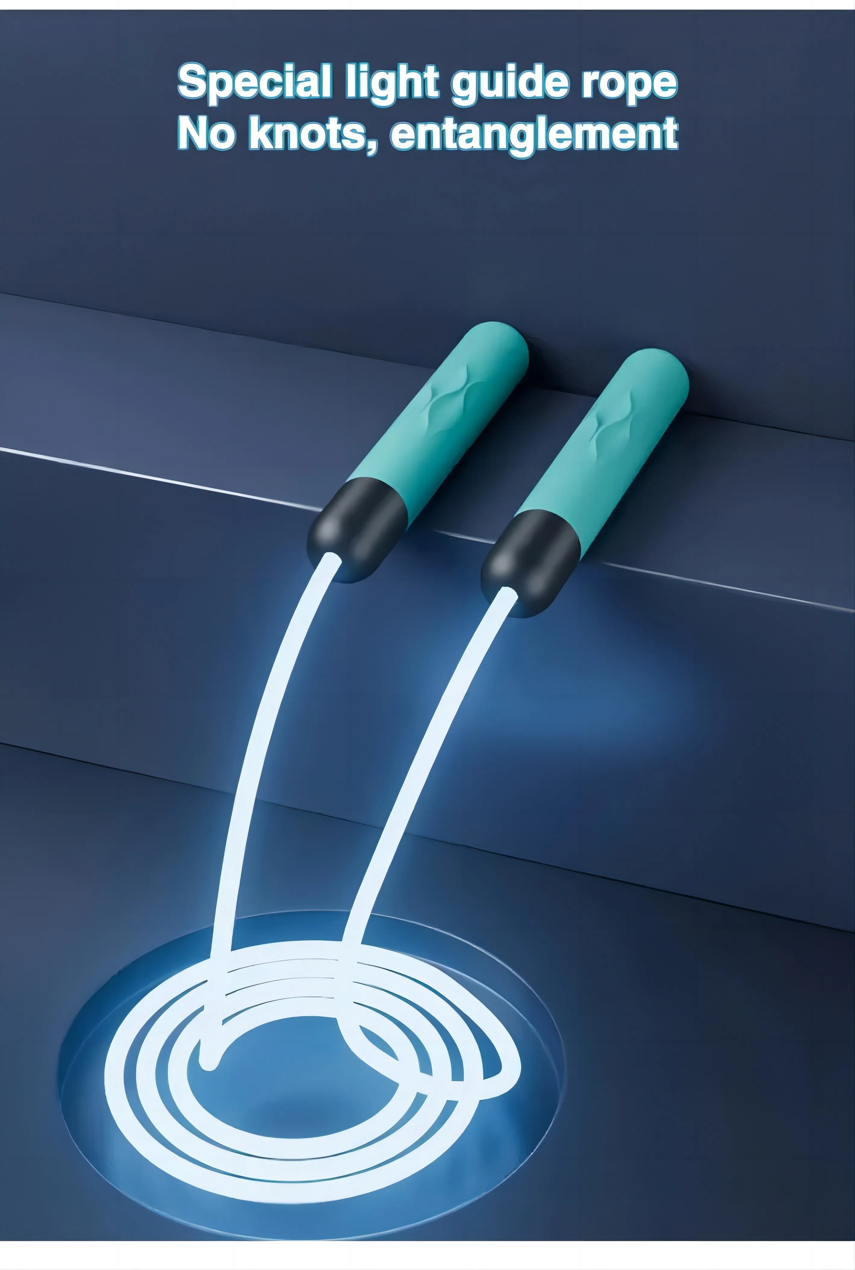 Tiktok Hot Sale 2.8m Outdoor Sports Light-emitting Jump Rope For Weight ...