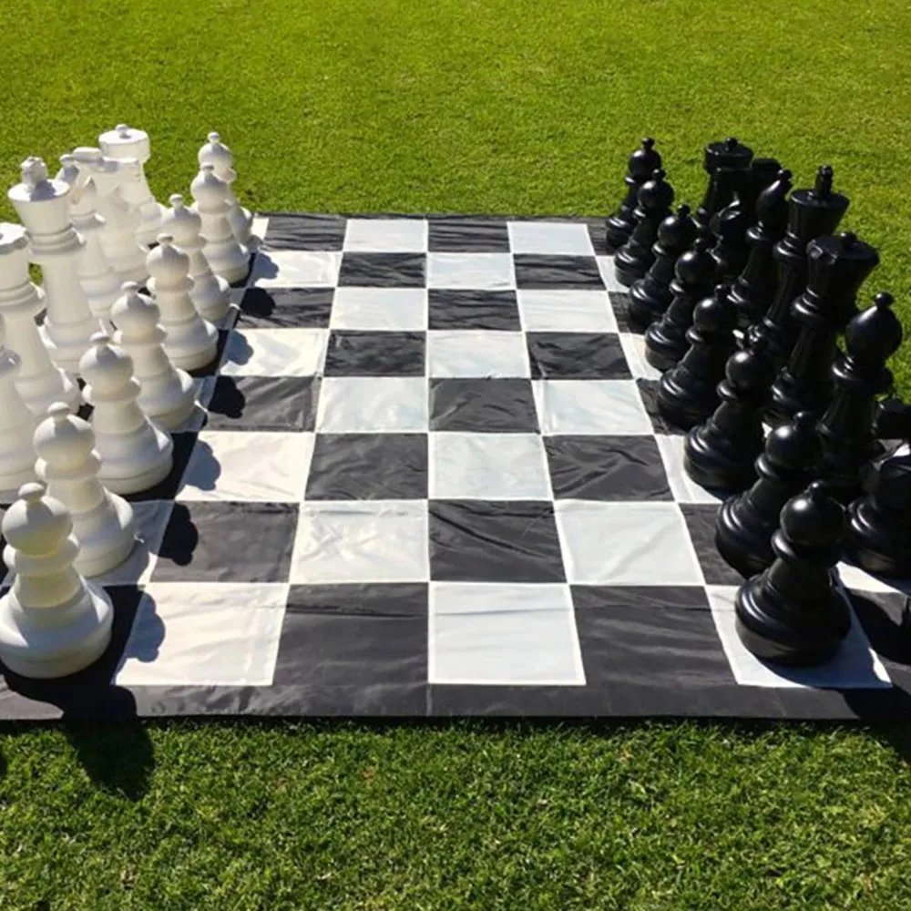 Giant Outdoor Lawn Chess Set for Family & Garden Play - ODM