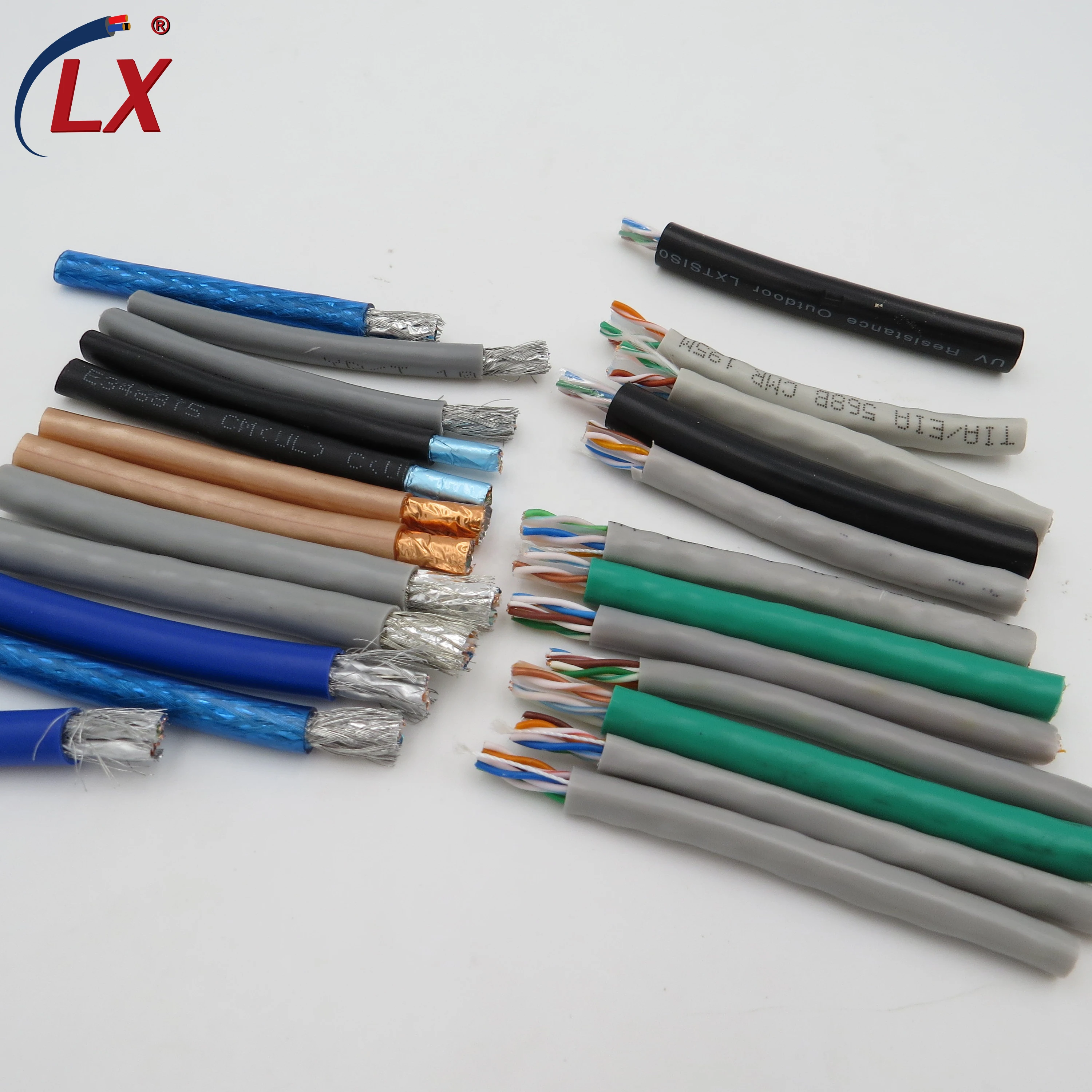 Lan Cable Cat6 Utp 4 Pairs - Buy 8 Core Communication,Ftp Lan Cable ...