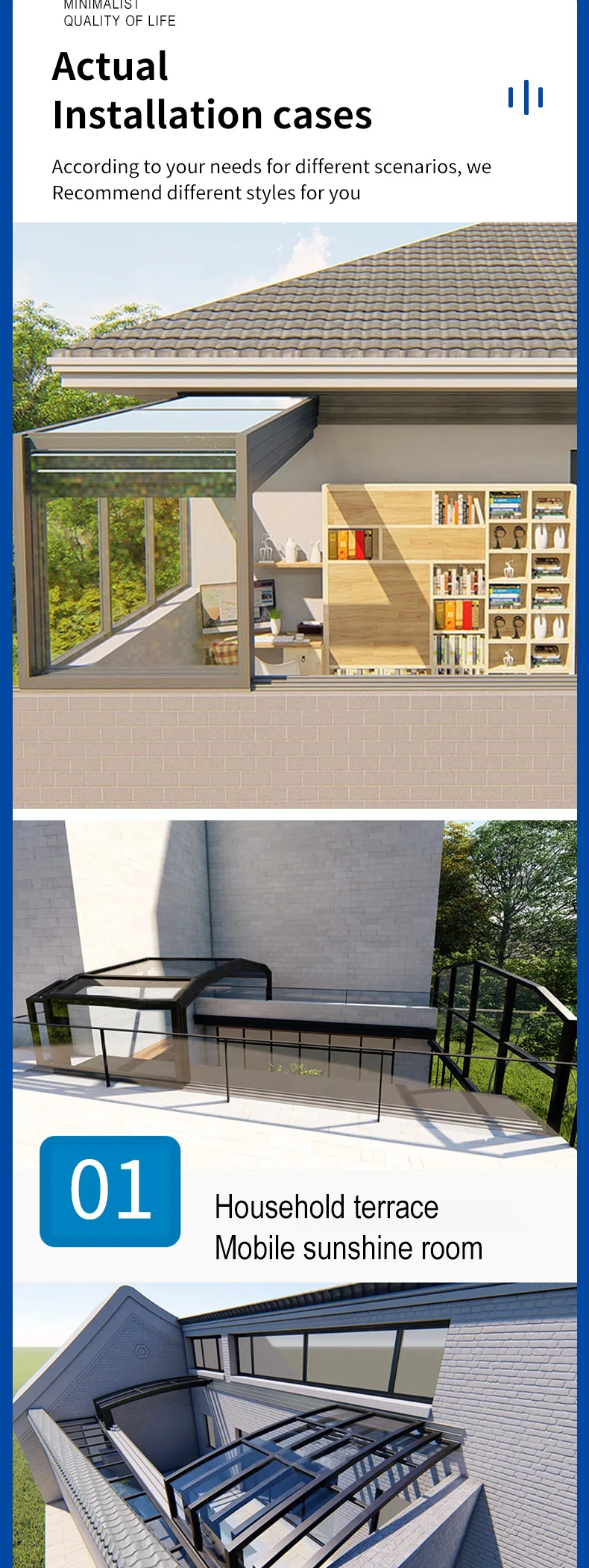 Retractable Tempered Glass Roof - Infinity Pool Solutions