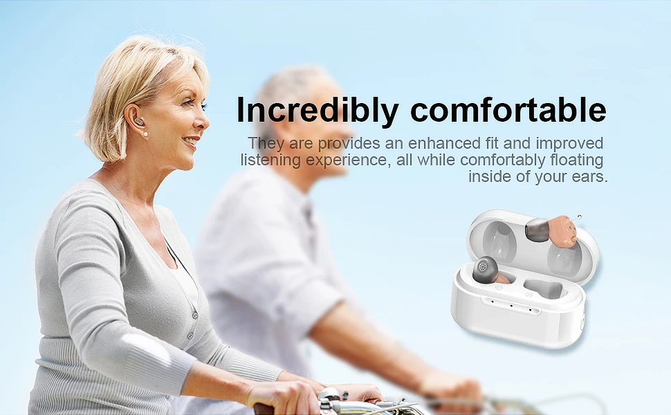 JINGHAO OEM Digital Mini Hearing Aids - Rechargeable & Adjustable