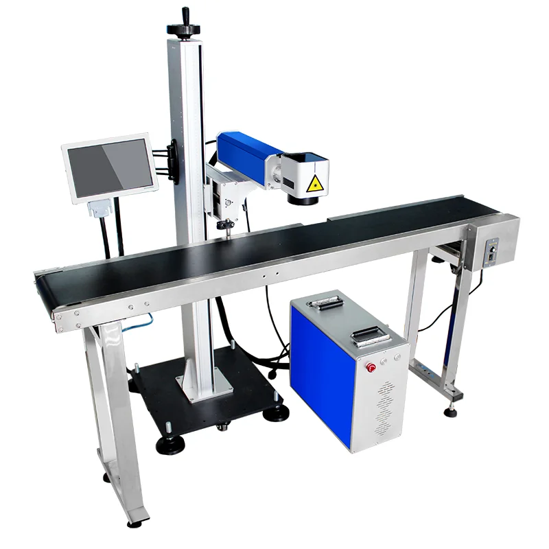 Flying laser marking machine CO2 marking machine professional flying ...