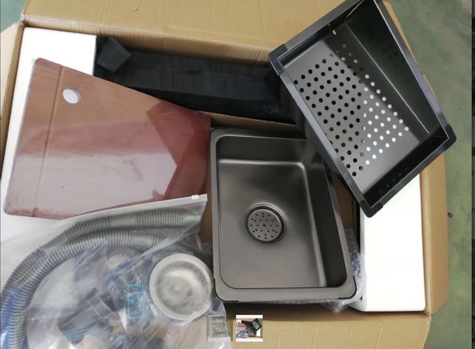 Nano Top 304 Stainless Steel Kitchen Sink Dark Gray Kitchen Sink Black ...