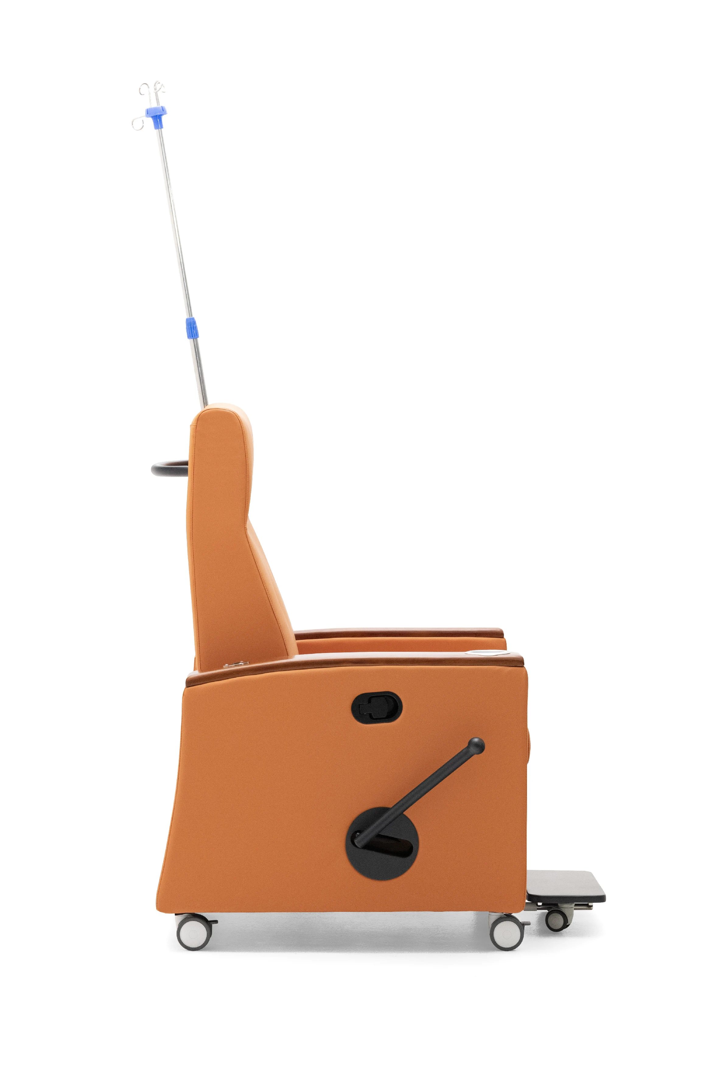 Customized Hospital Seating Solution with IV Pole