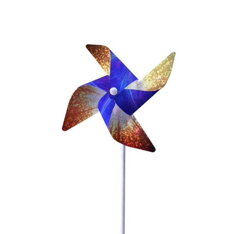 Diy Logo Outdoor Kid Toys Customized Design Plastic Pinwheel ...