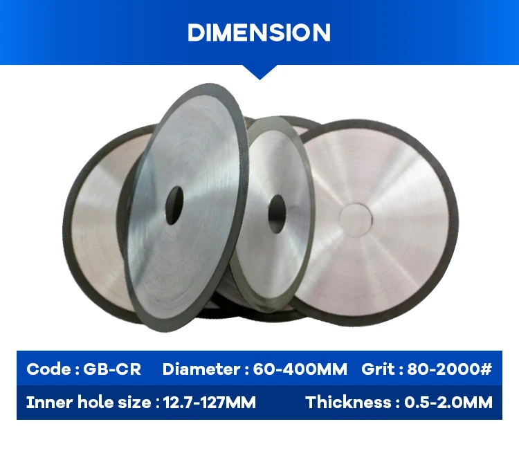 60-400mm Cordless Resin Blade For Glass Best Seller Super Thin Resin ...