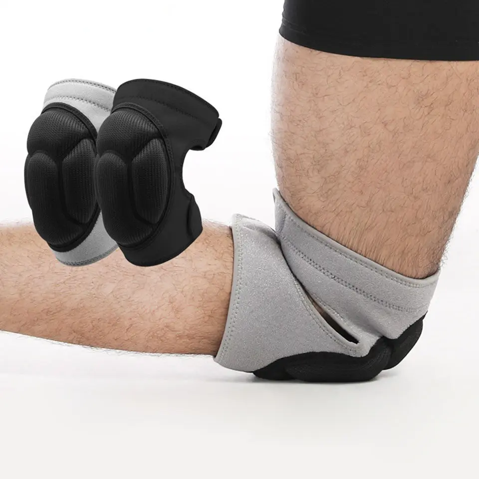 Rodilleras Voleibol De Compression Thick Sponge Kneepad Knee Protector ...