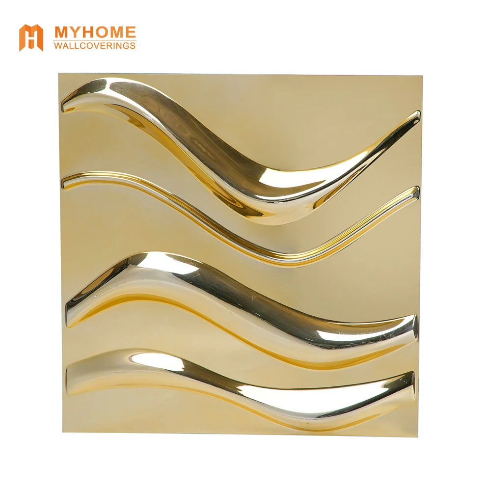 3D PVC Wall Panels - Luxury Design for Interior Decoration