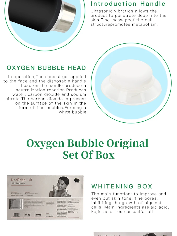 Factory 3in1 Co2 Oxygen Bubble Anti-aging Skin Whitening Machine Rf ...