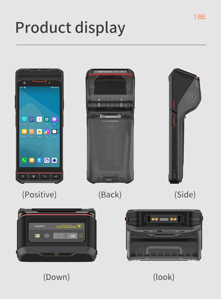 Data Collection Terminal Rugged Tablet Pdas Barcode Scanner Handheld ...