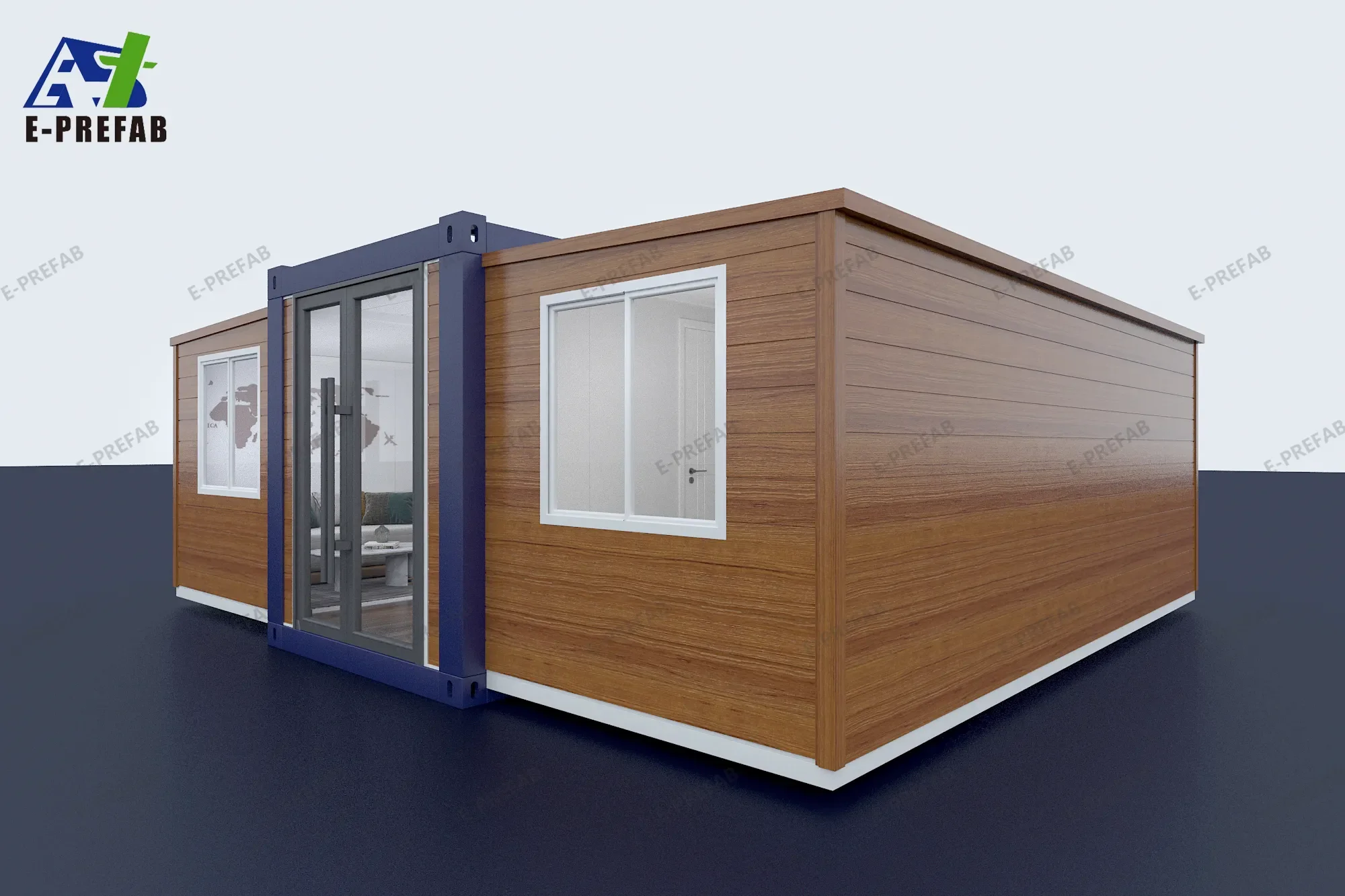 Mobile Living Container House - Expandable & Stylish