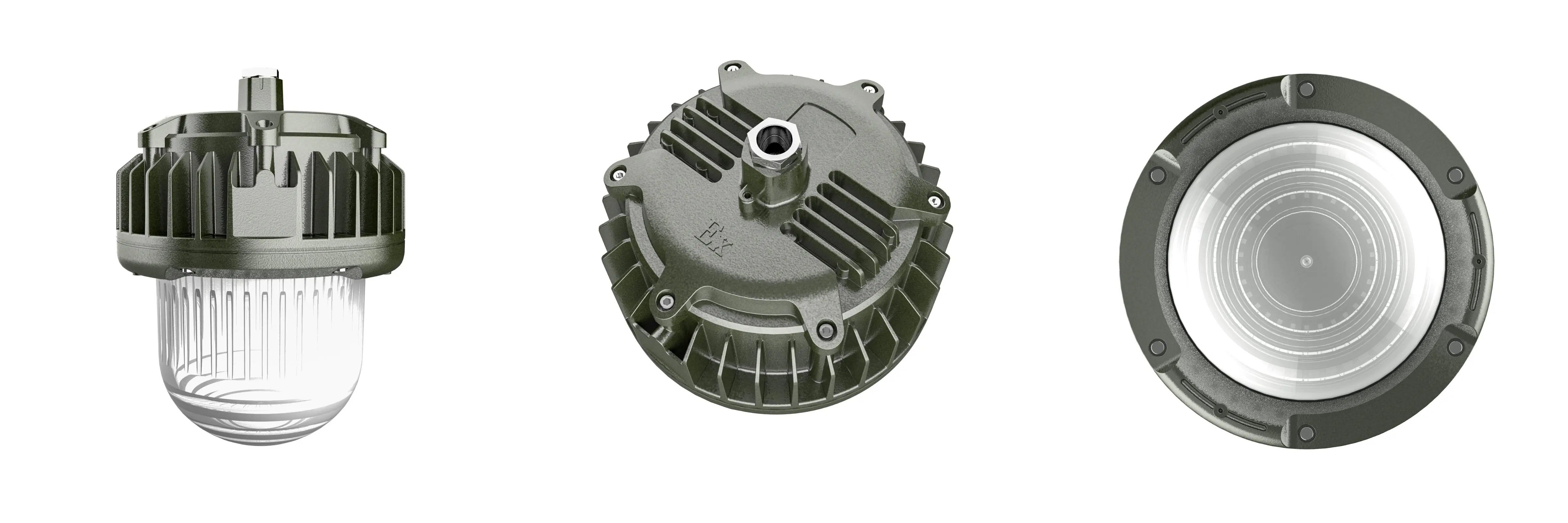Explosion Proof Zone 1 Zone 2 Platform Light For Oil And Gas Chemical Processing