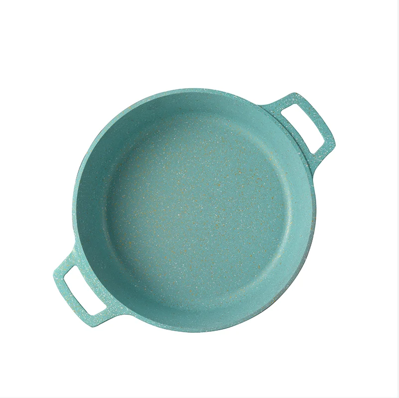 Nonstick Die Cast Cookware Set - Sustainable & Stylish